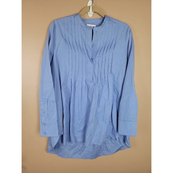 COS | Tops | Cos Pleated Tunic Blouse | Poshmark